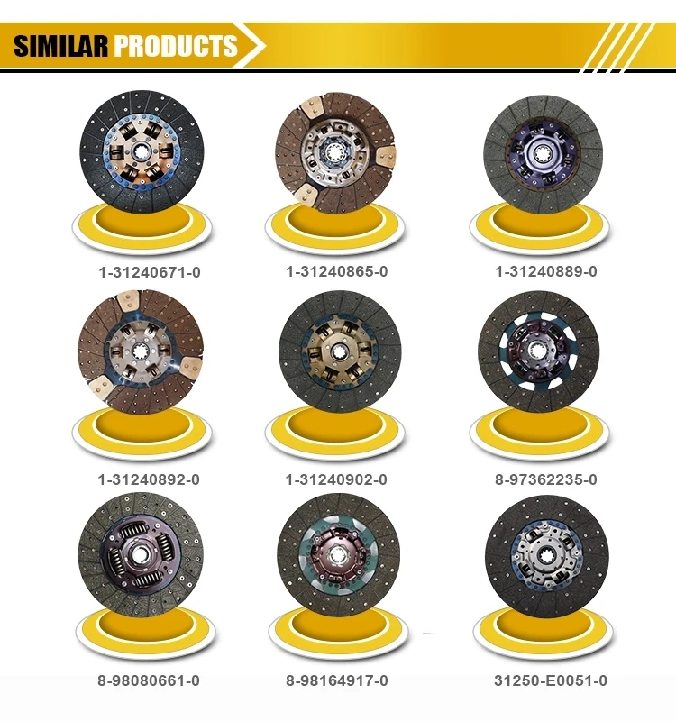 FSR FVR 6HK1 Clutch Disc - High Quality & Durable Performance