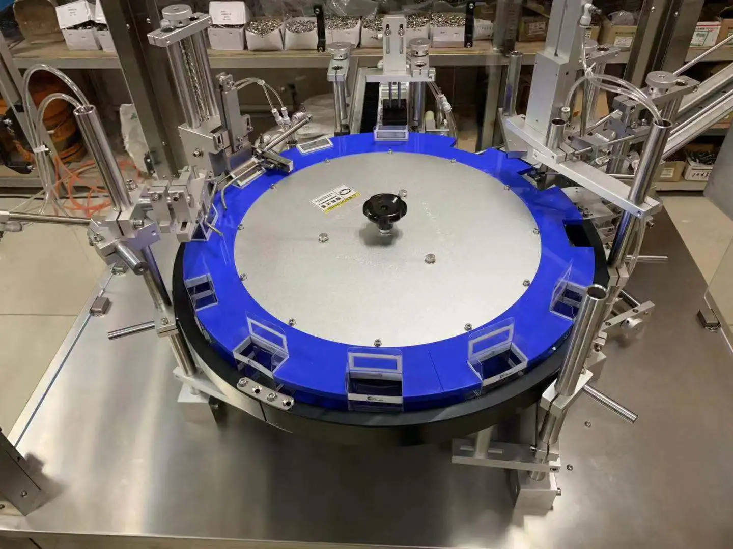 Easy Operate Automatic DDU-50 Vertical Rotary Cosmetics Carton Packing ...