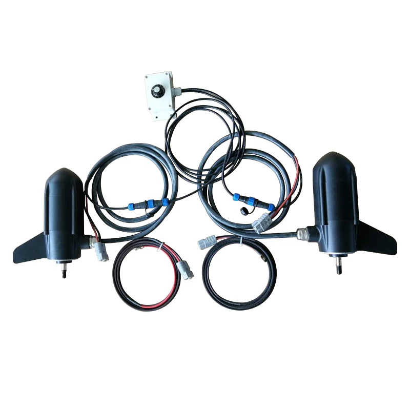 Double Electric Brushless Trolling Motor with One Controller