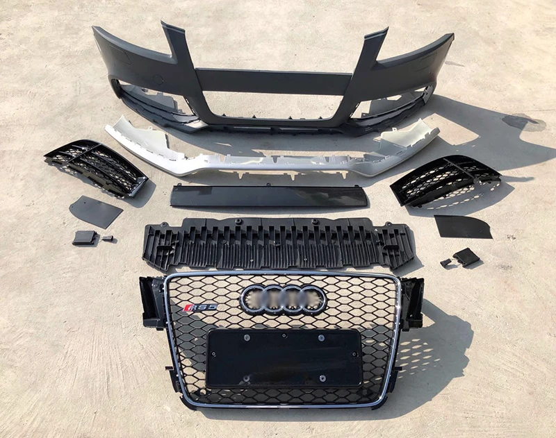 Rs5 Car Front And Rear Bumper Grille For Audi A5 S5 Pp Material - Buy ...