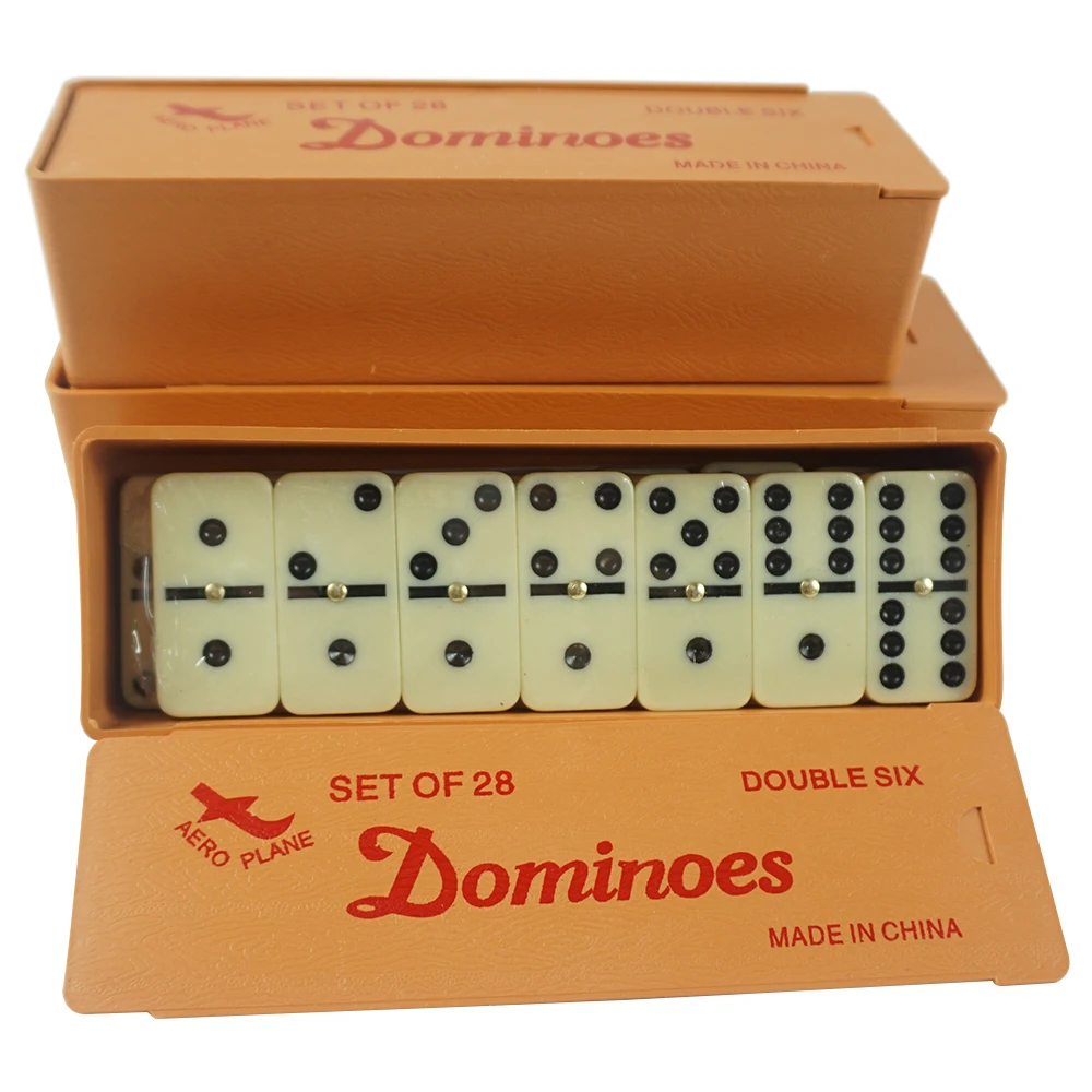 Custom Jumbo Domino Double Six - Eco Friendly & Durable
