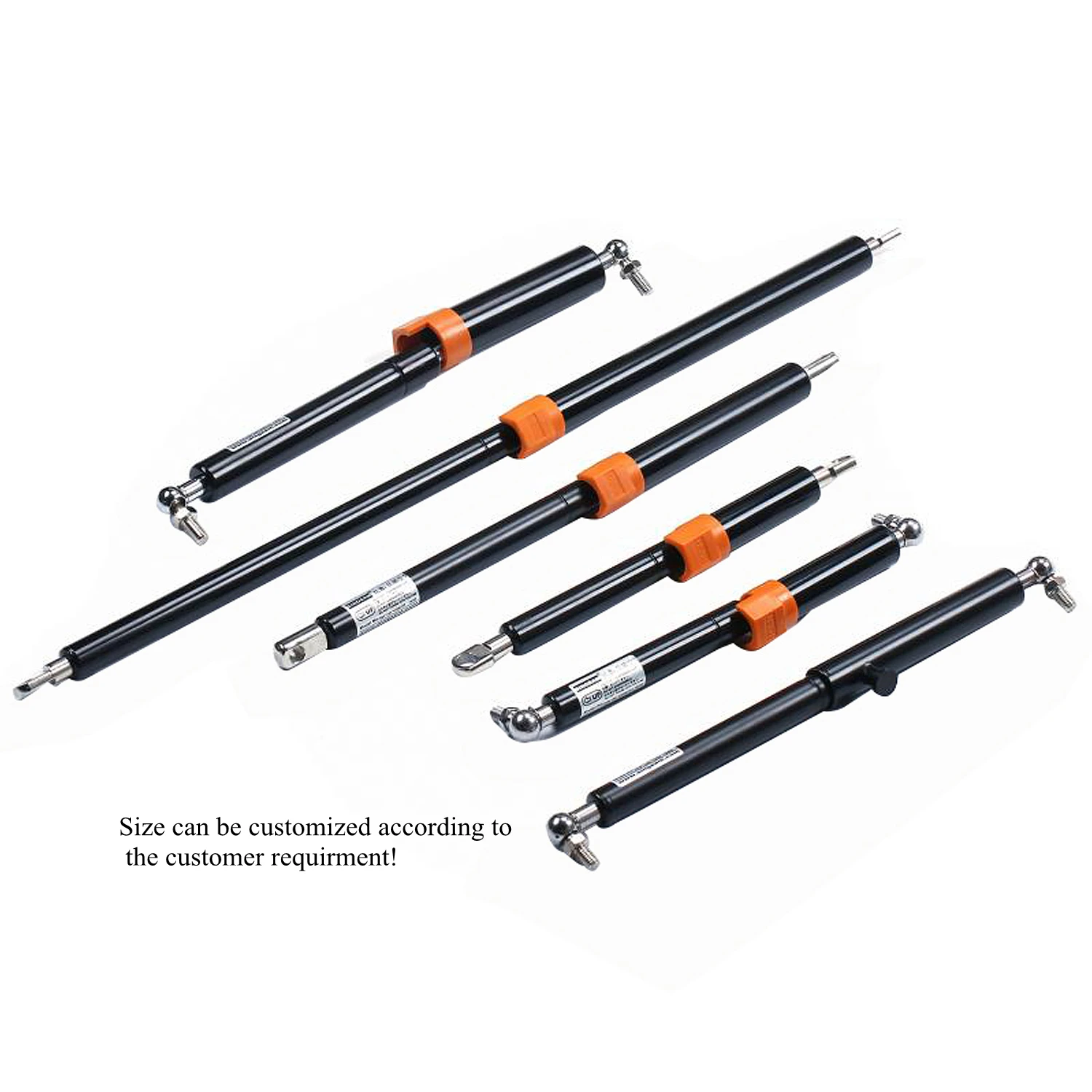 For Different Applications Gas Spring With Safety Shroud - Buy Gas ...