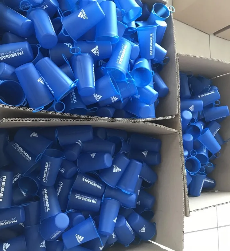 Soft TPU Foldable Water Cup - Perfect for Running & Events