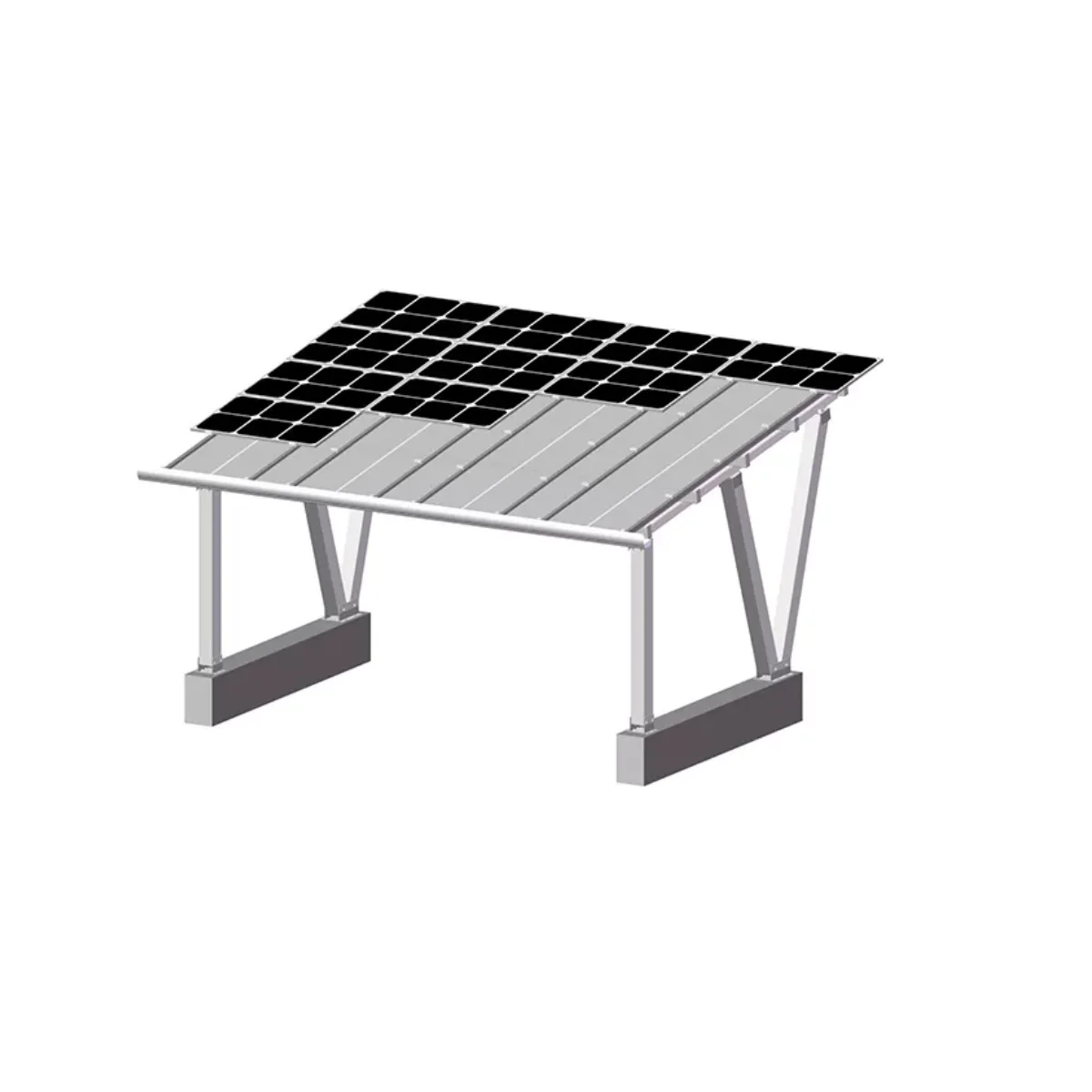 Soeasy Solar Roof System Carport Pergola Parking Racking Structure ...