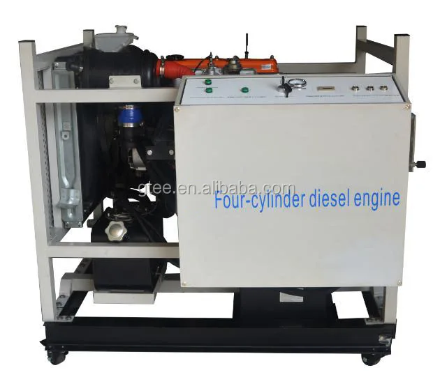 Educational Four-Cylinder Diesel Engine Training Model