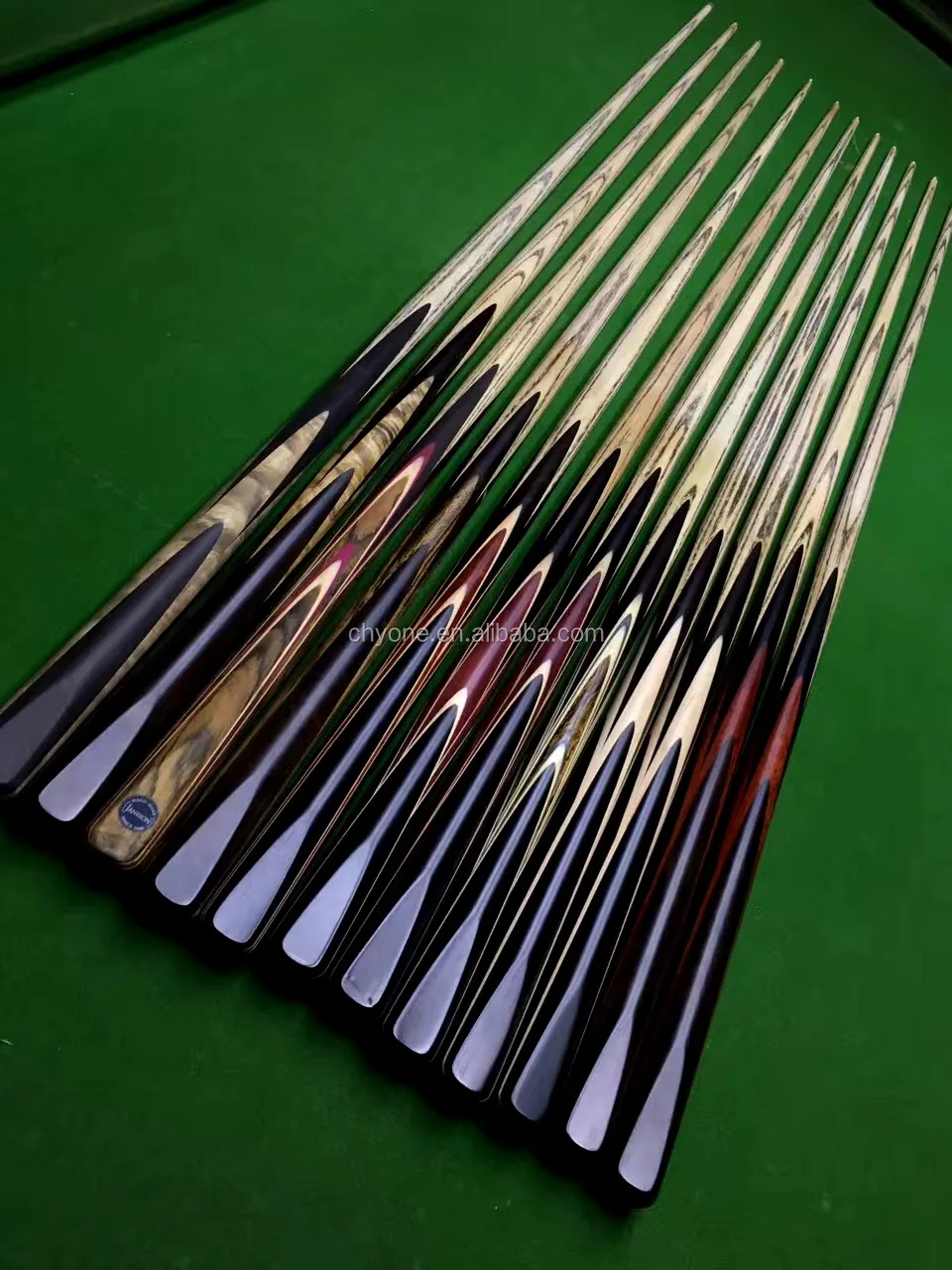 Cheap 1pc Maple Wood Snooker Cue - Straight & Durable