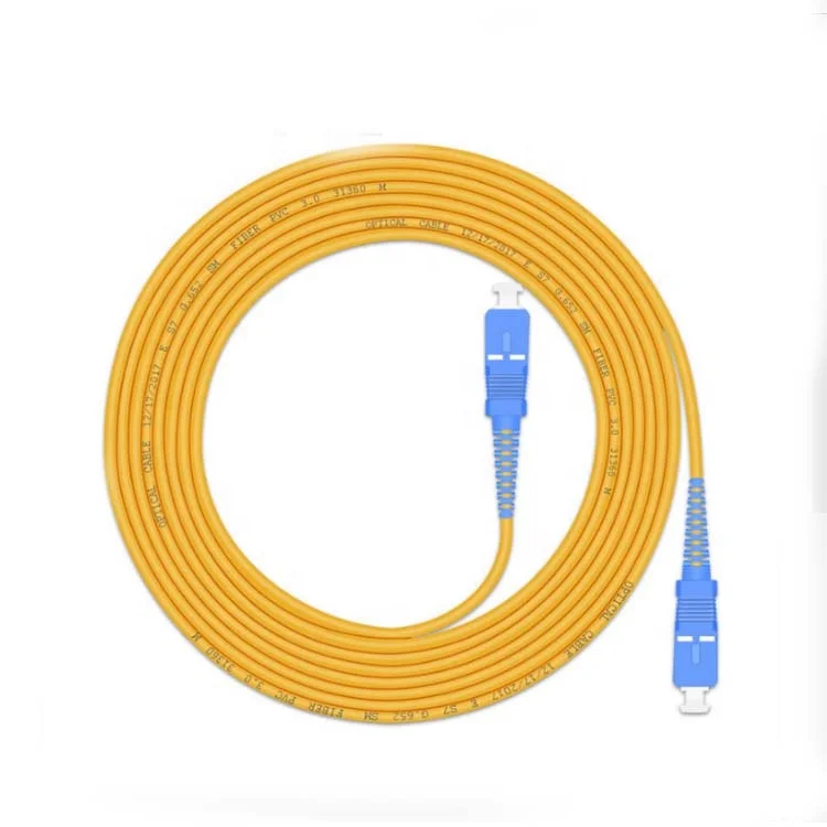 3m Single Mode Simplex Optical Fibra Optica Ftth 9/125um Fiber Optic ...