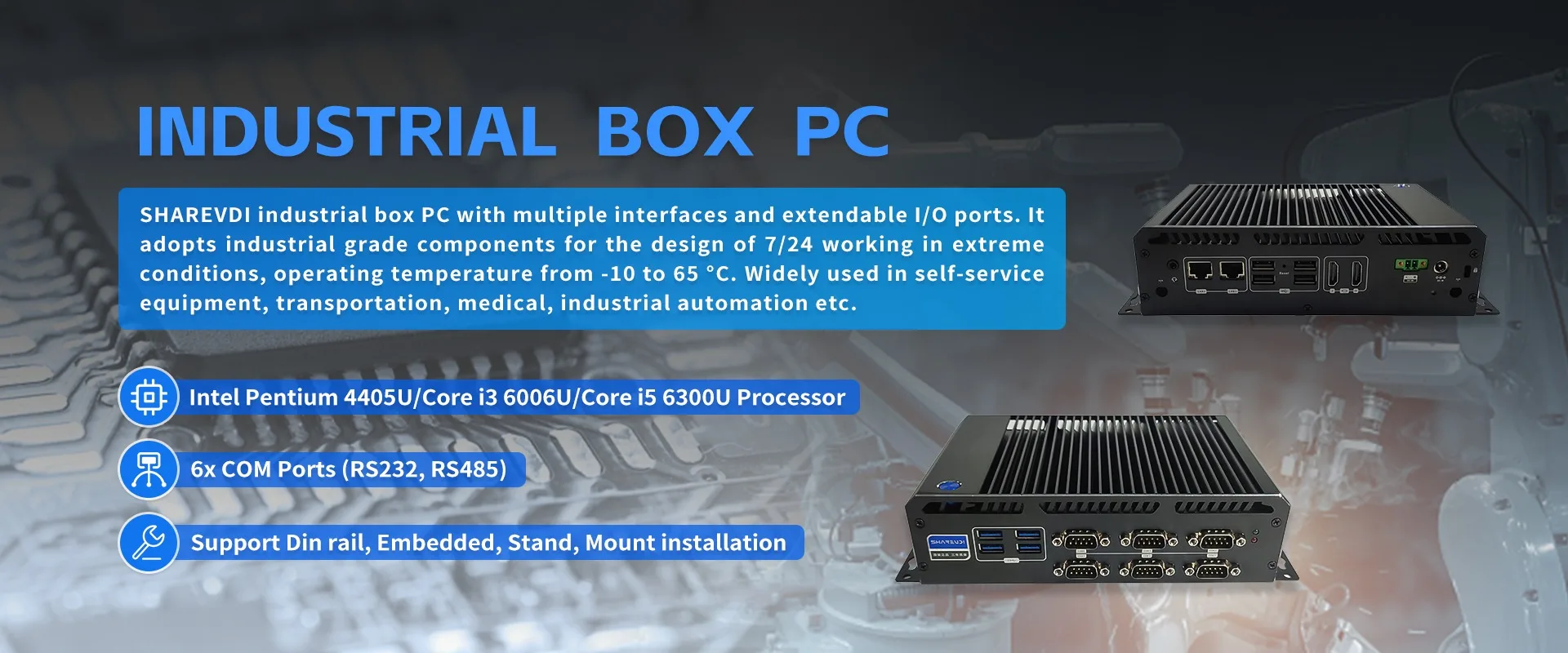 Shenzhen Sharevdi Technology Company Limited - Thin Client, Industrial Motherboard