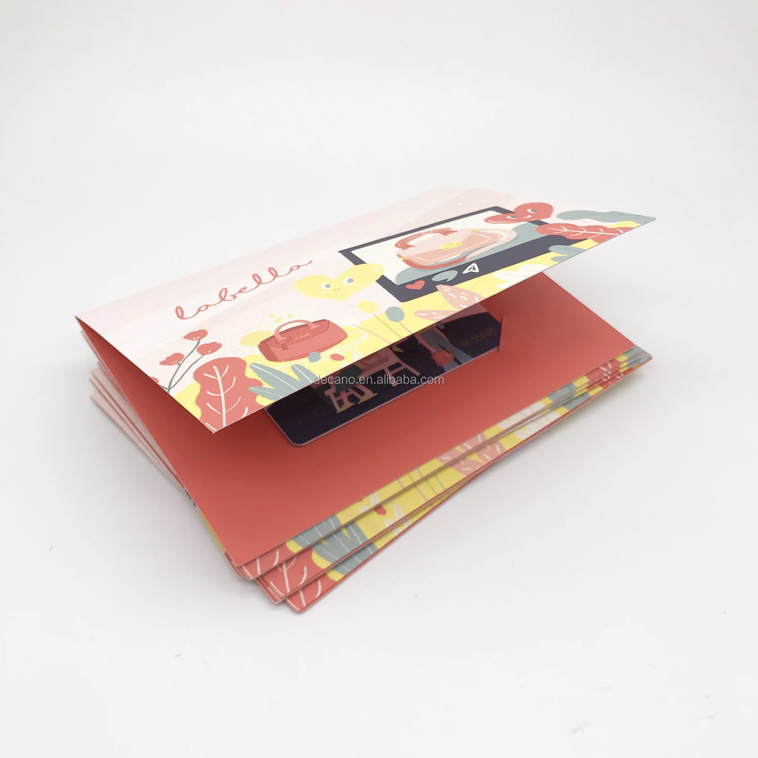 Customized PVC Gift Cards with Paper Card Holders