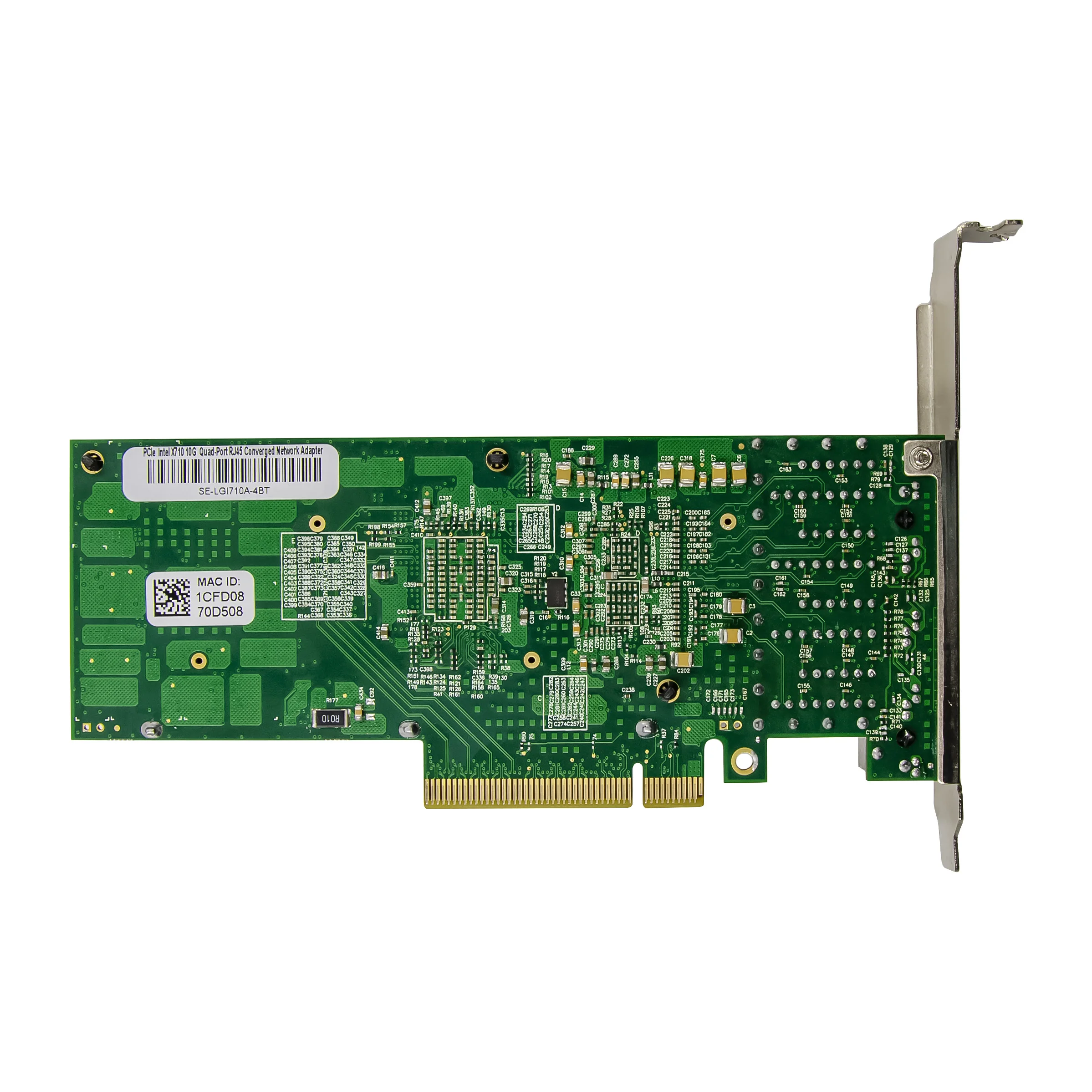 SUNWEIT INTEL X710 10Gb Quad RJ45 Port PCI-E X8 Ethernet Converged ...