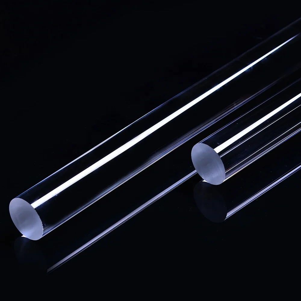 Fused Silica Rod For Polysilicon Cast Ingot Quartz Glass Rod - Buy ...