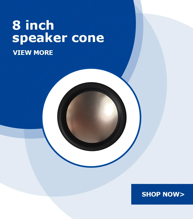 8 Inch Hi-Fi Audio Accessories - Super Bass Speaker Cone