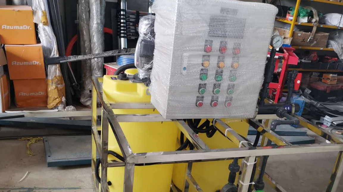 Antiscalant Dosing System Coagulant Tank Compact Wastewater Treatment ...