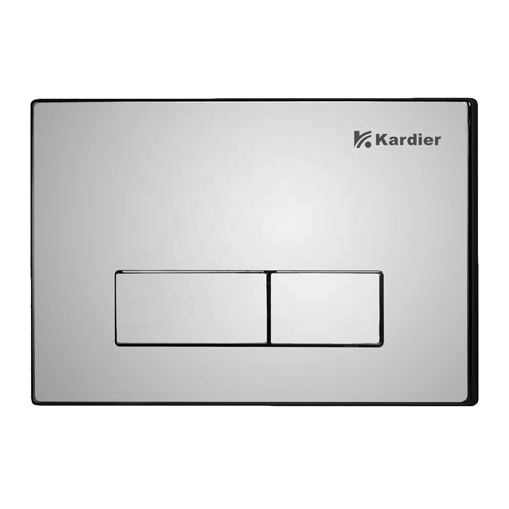 Smart Bathroom Concealed Plastic Wall Flush Button Panel - Buy Wall ...