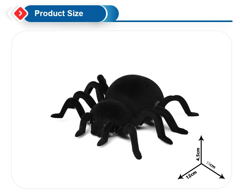Four-way Climbing Infrared Remote Control Spider With Light - Buy ...