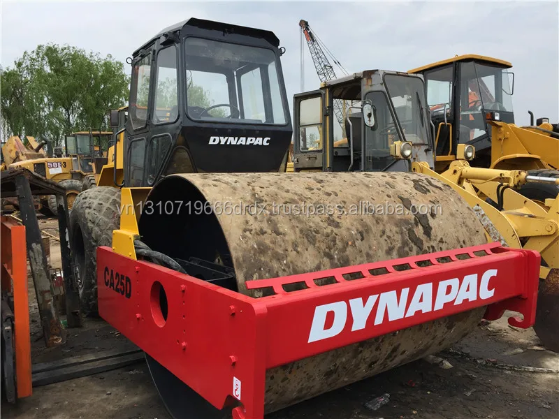Used Road Roller Compactor Dynapac CA25D CA25 CA30 CA30D Vibratory ...