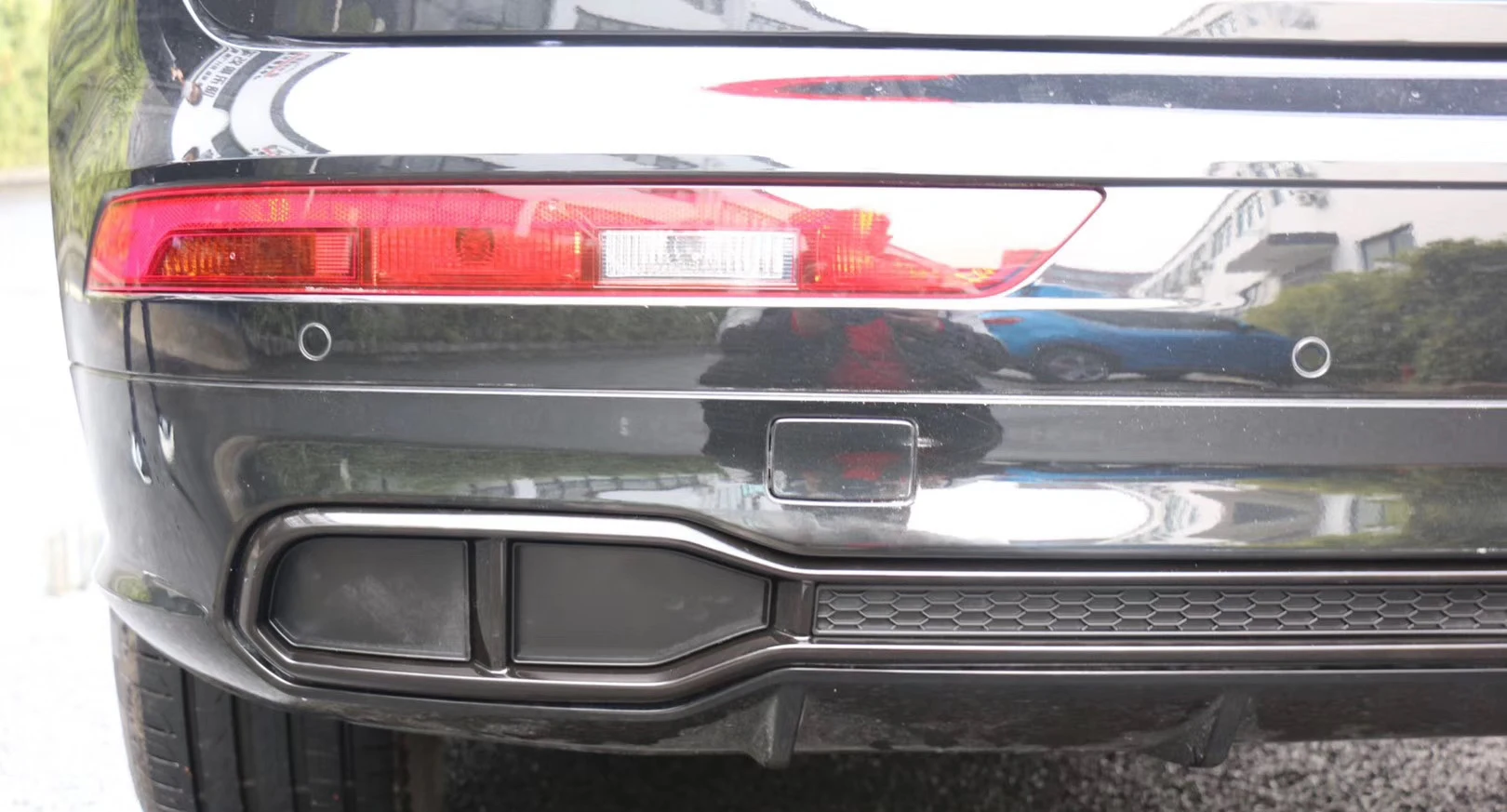 Auto Rear Diffuser For Audi Q5 Q5l Change To Sq5 2018 2019 2020 - Buy ...