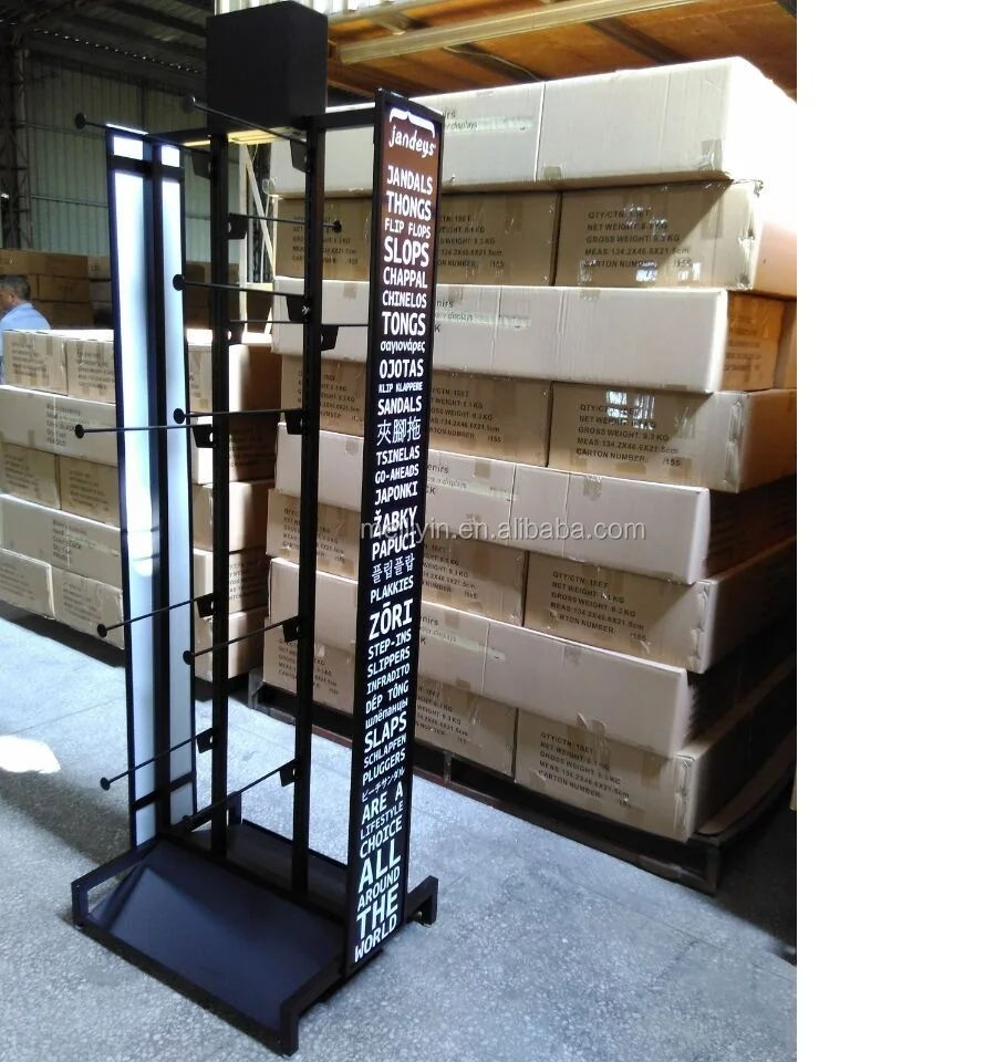 Custom Made Display Rack for Flip Flops - Durable & Stylish