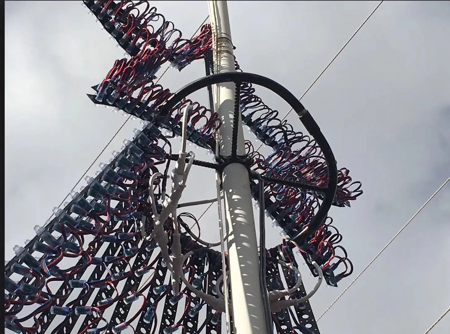 50pcs/roll,Plastic Mounting Strip For 12mm Pixel Nodes,1 Inch(25mm ...