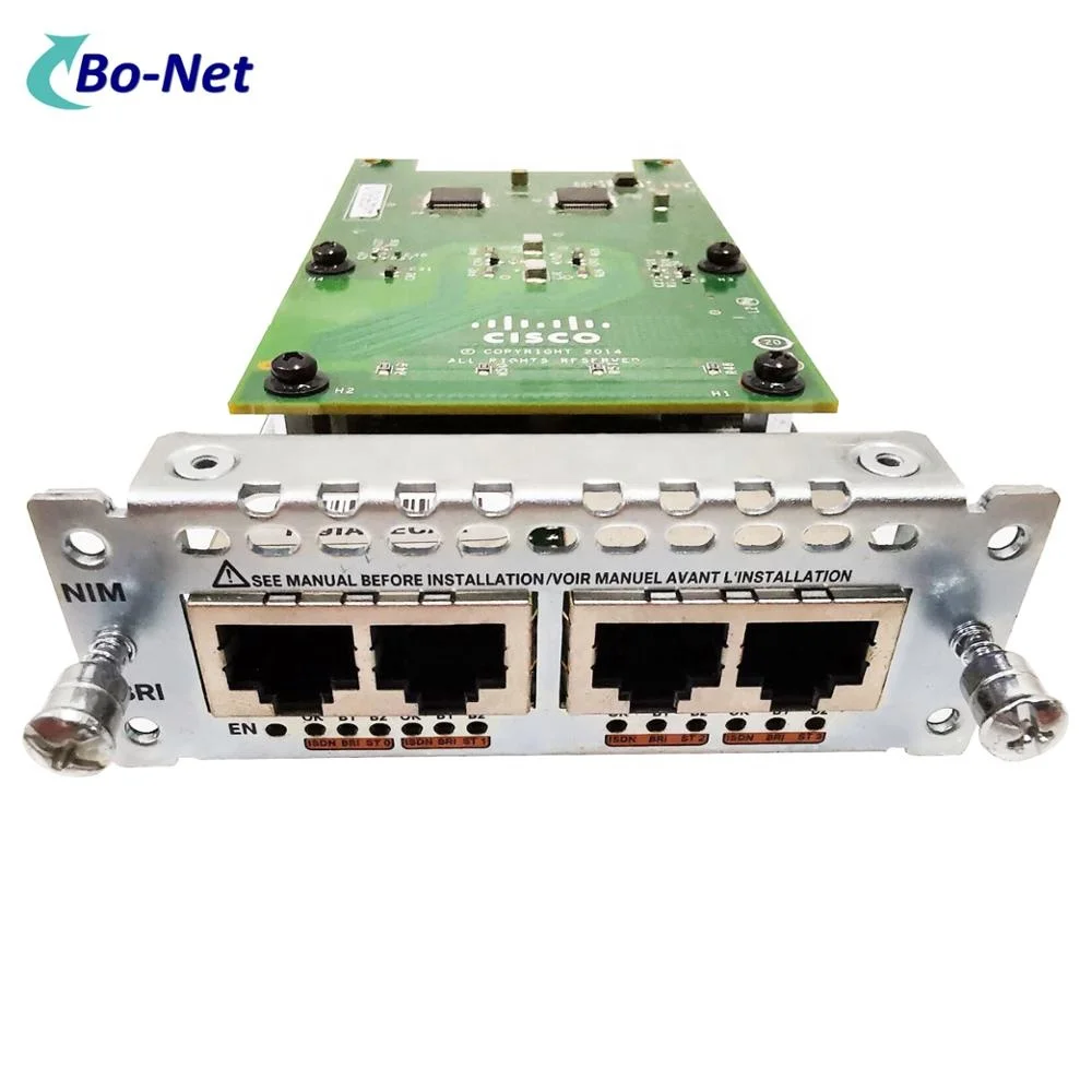 4-port BRI Network Interface Module - Reliable Voice Networking