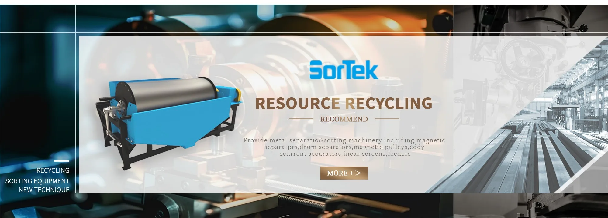 Shanghai SorTek Environmental Technologies Co.,Ltd - Eddy current ...