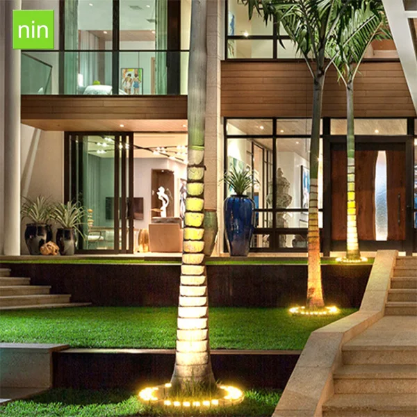 Coconut Hug Tree Lights Palm Landscape Lamp 12w 24w 48w Spotlight ...