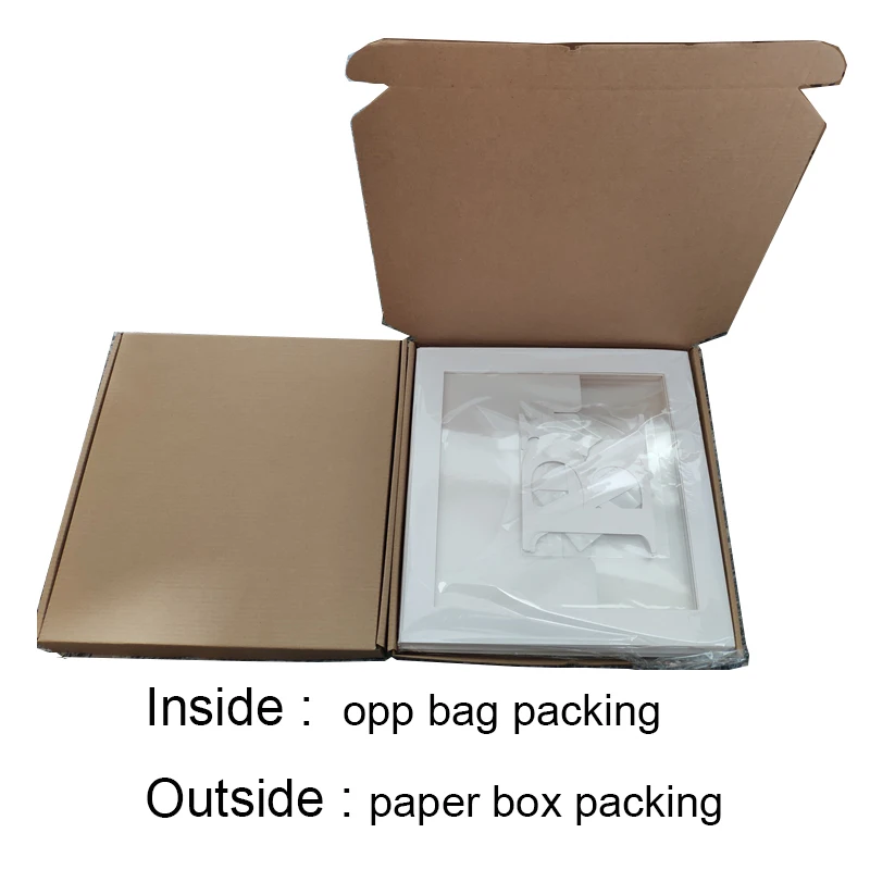 4pcs White Baby Shower Box Transparent Balloon Set Gift Gifts Letter ...