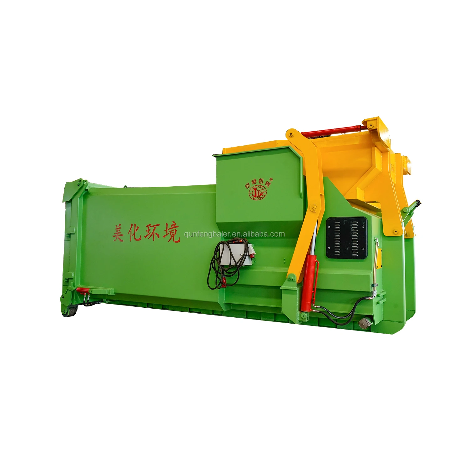 High-quality Garbage Baler Compressor Machine - Buy Garbage Compression ...