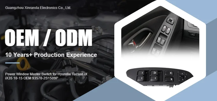 Power Window Master Switch For Hyundai Tucson Ix Ix35 10-15 Oem 93570 ...