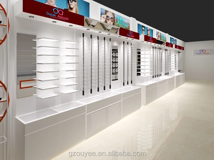 Custom Optical Shop Furniture - Elegant Eyewear Displays