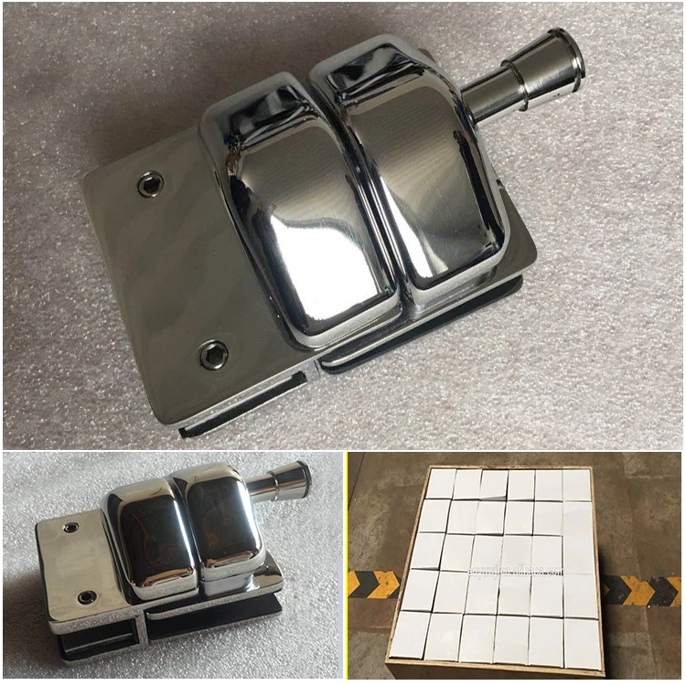 High Quality 316 Stainless Steel Glass To Glass 180 Degree Glass Door ...