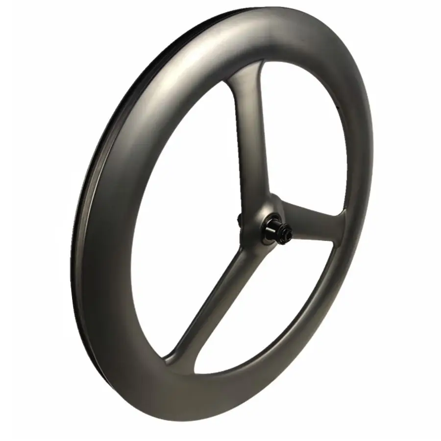 Synergy Roue Carbone 27mm Width Aero Spoke Carbon Fiber 3 Spoke Wheels ...