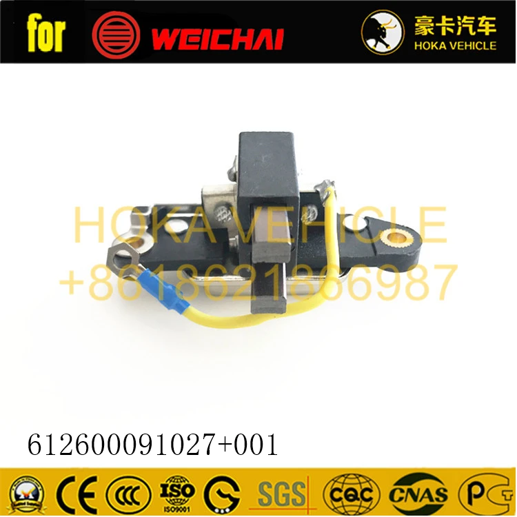 Original Weichai Engine Spare Parts 612600091027+001 Alternator ...