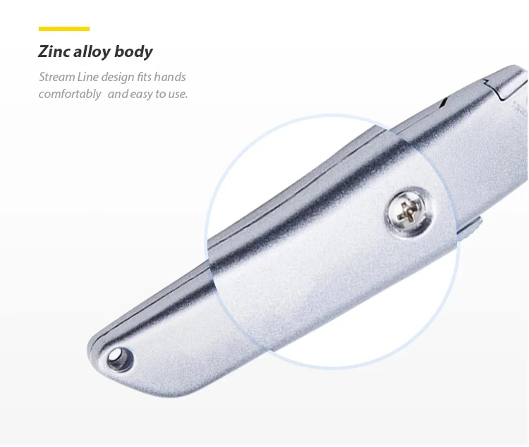 Custom Sliding Blade Multi Knife Aluminium Utility Knife Snap Off Auto ...