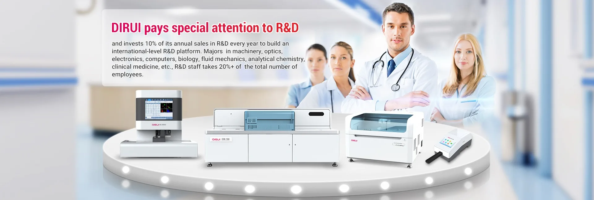 Dirui Industrial Co., Ltd. - Urine Analyzer; Chemistry Analyzer ...