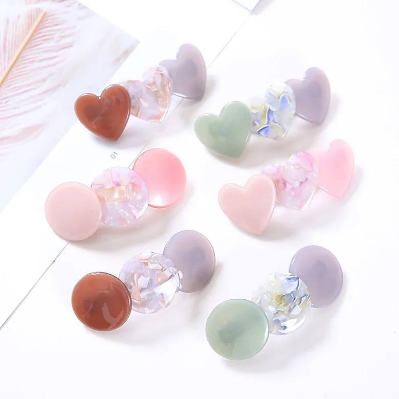 Resin Claw Clips - Shiny Acrylic Shell Hair Accessories