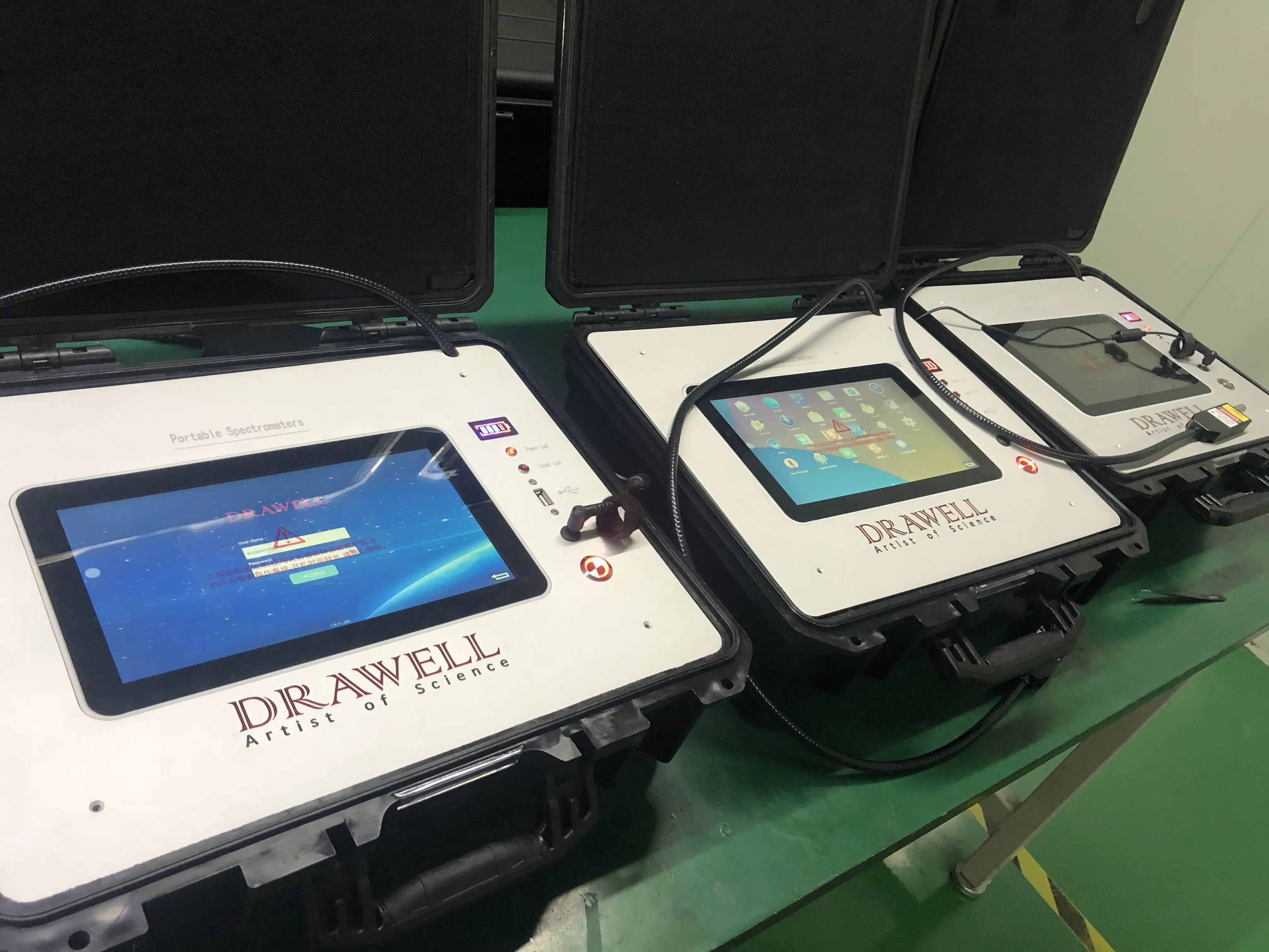 Portable Raman Spectroscopy Gem Spectrometer with Microscope