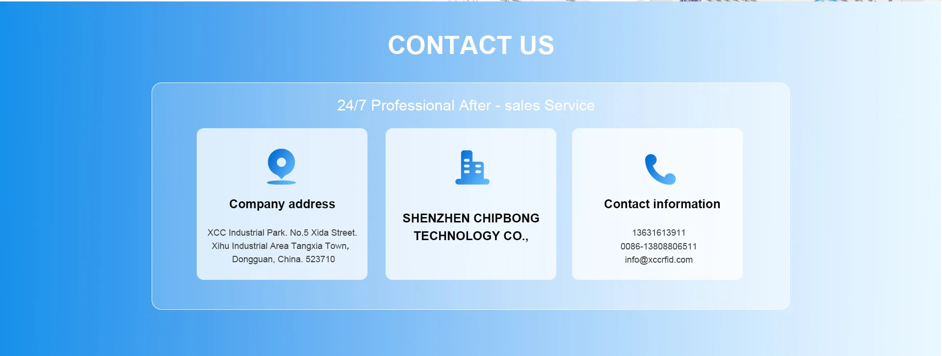 Company Overview - Shenzhen Chipbond Technology Co., Ltd.