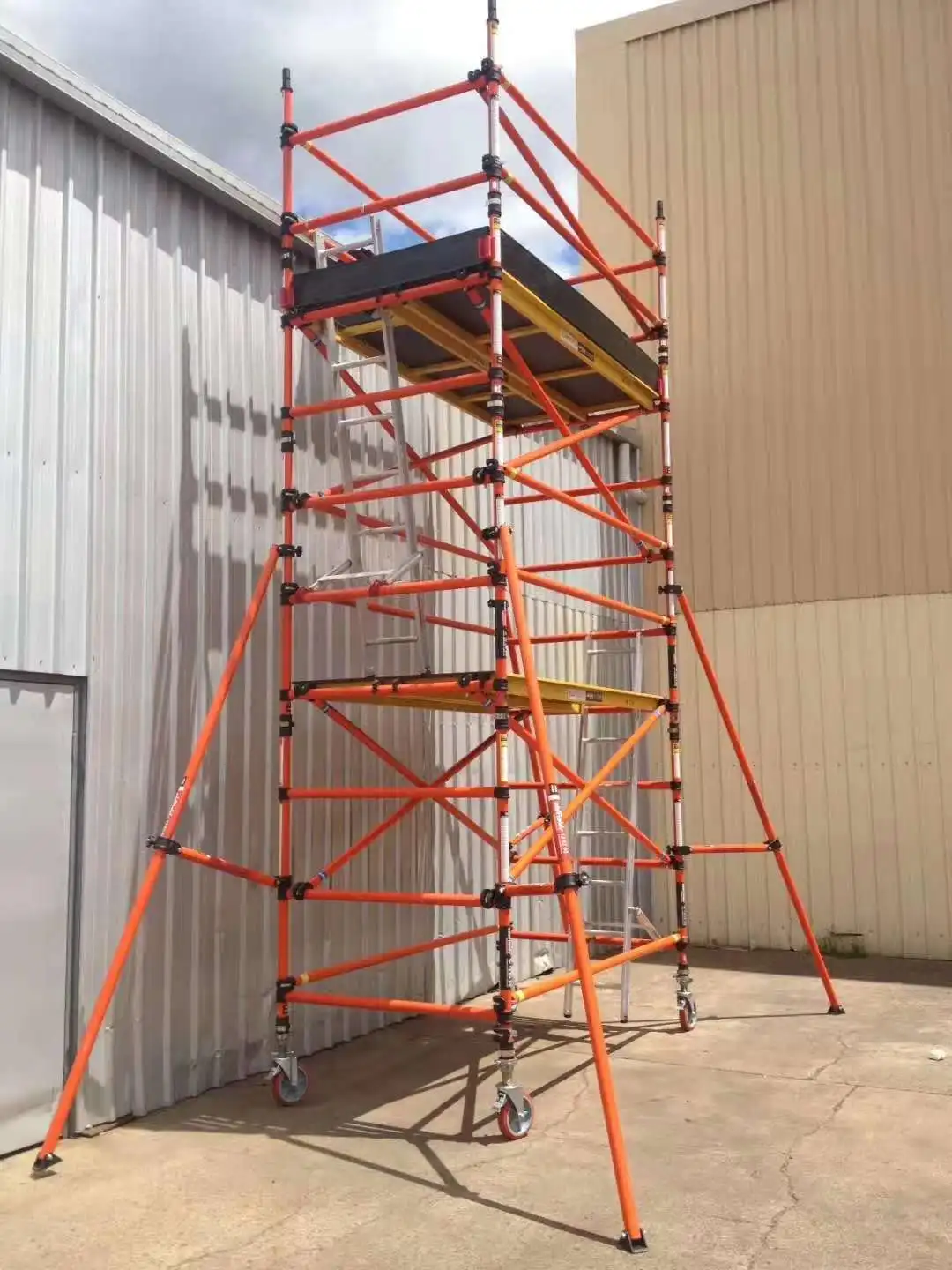 9m Australian Standard Insulated Platform Scaffold Fiberglass Scaffold ...