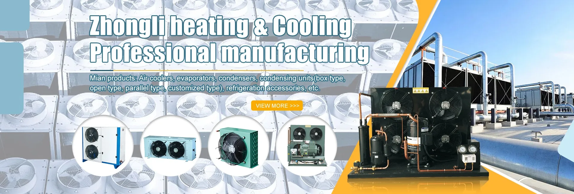 Shaoxing Zhongli Cooling And Heating Equipment Co., Ltd. - Evaporator ...
