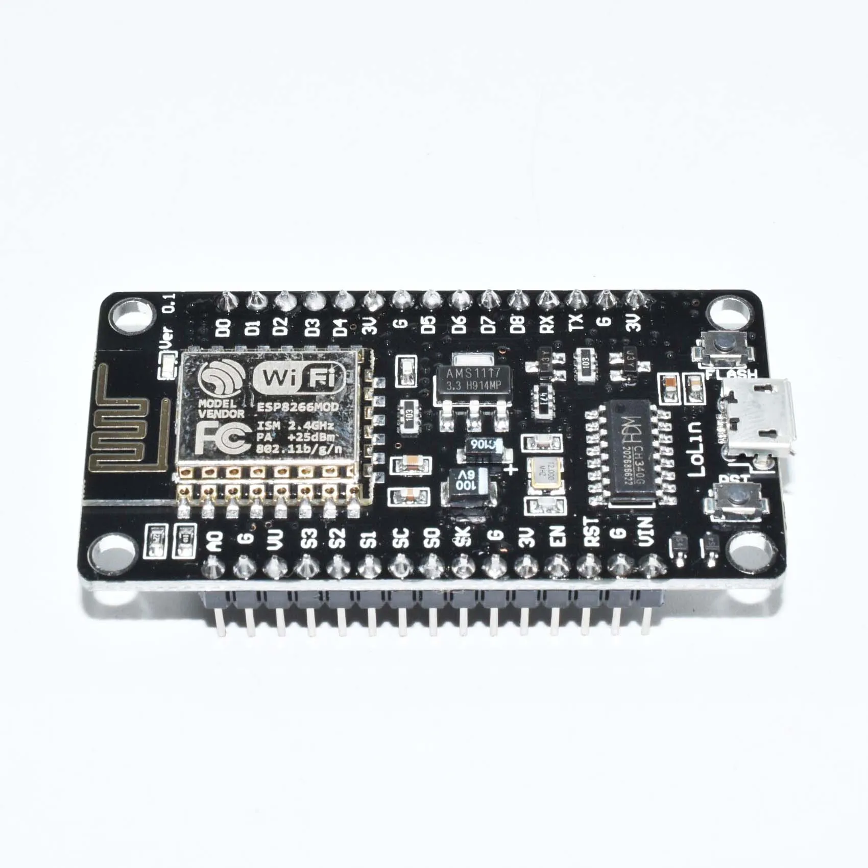 Esp8266 Nodemcu Esp8266 Nodemcu V3 Lua Esp8266 Ch340 Modul Iot Ch340 ...