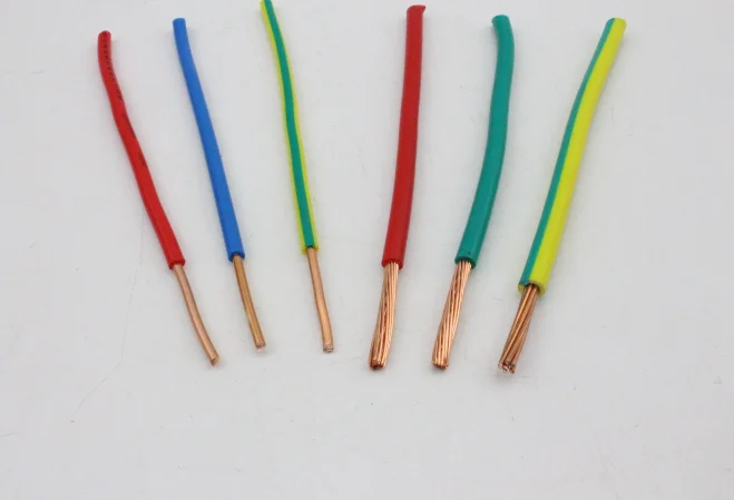 PVC Insulated Wire 227 IEC 01 BV Solid Cable 450/750V