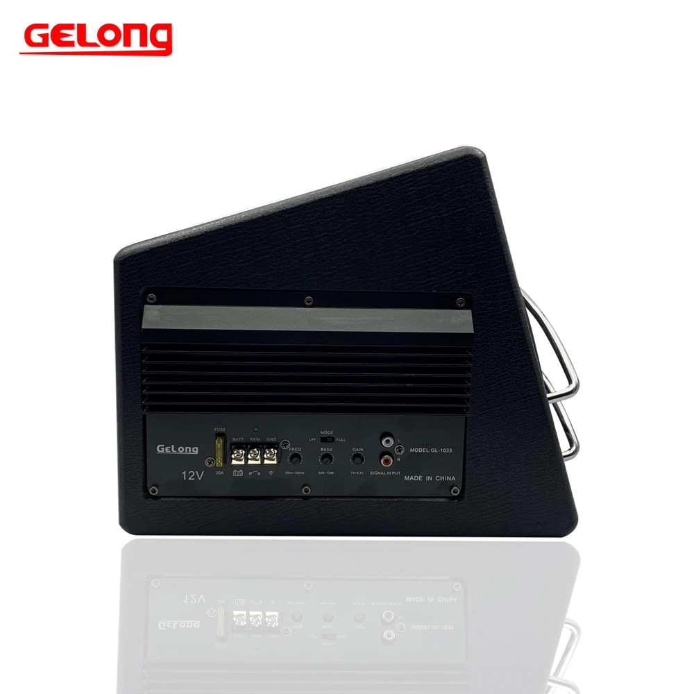 Gelong-subwoofer de audio para coche gl0833, subwoofer activo de 8 ...