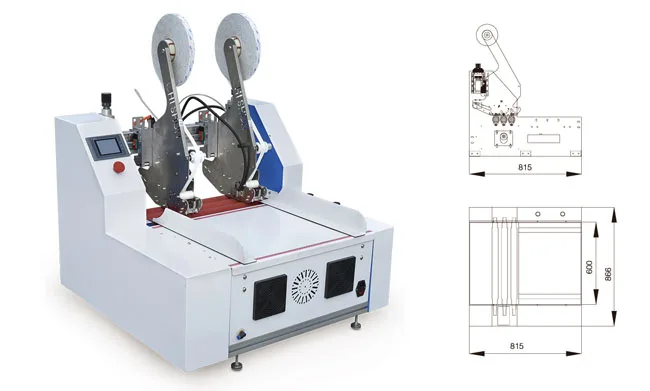 OR-JTX500 Double Sided Tape Application Machine for Cartons
