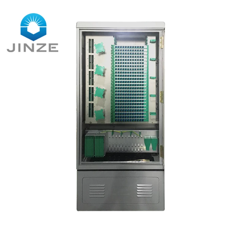 Outdoor Fiber Optic Cabinet - 96 to 1440 Cores for FTTH