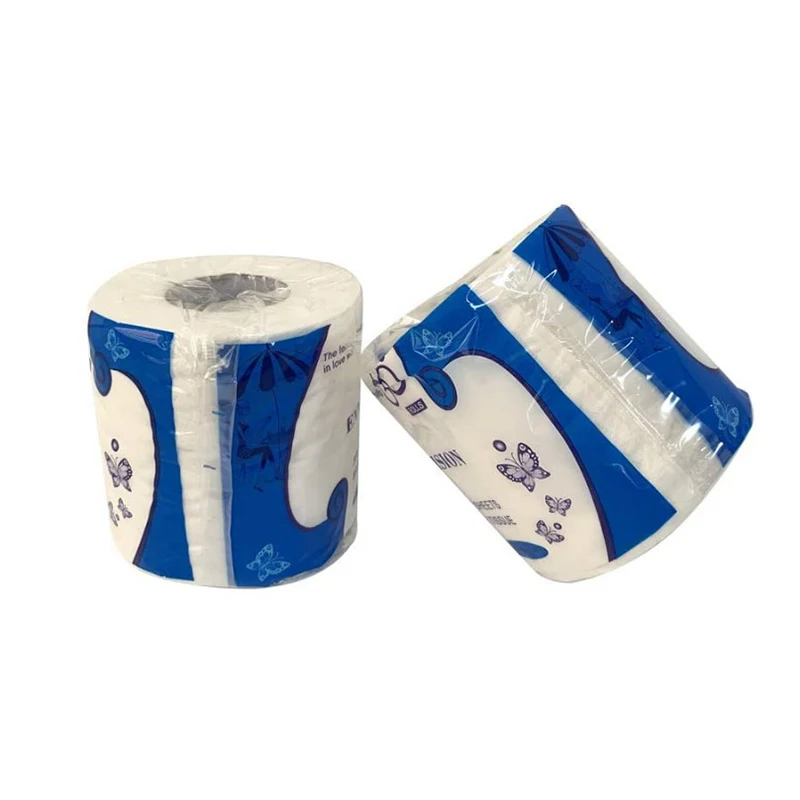 Baño Rollo De Papel De Tejido 3-ply Sedoso Suave Baño Rollo De Papel De ...