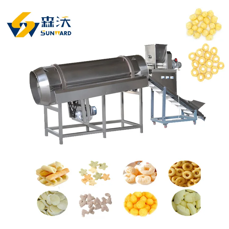 Small Output Food Grade Popular Snack Food Pellet Making Machines ...