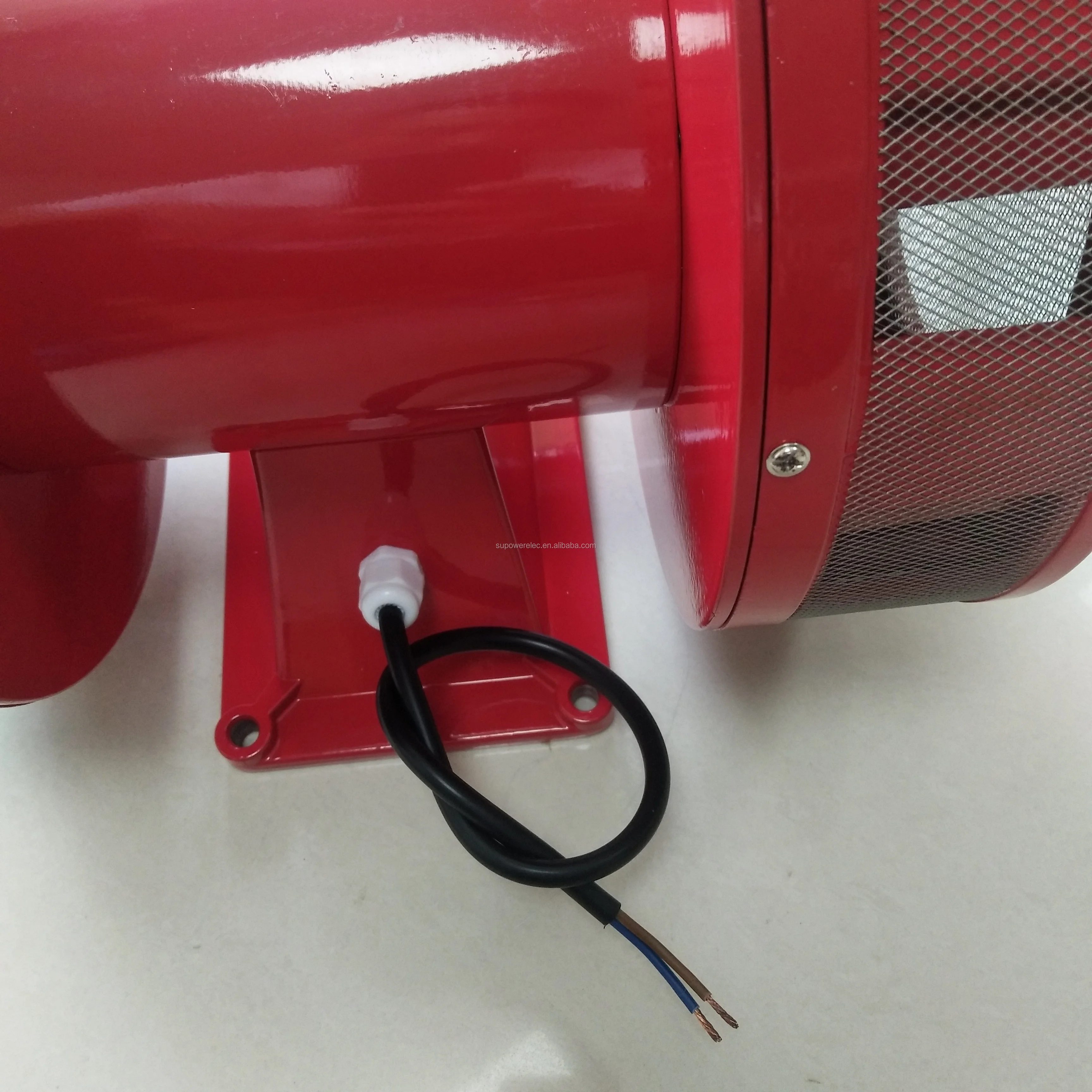 CE RoHS Approval Red Color Auto Usage Double Motor Siren Alarm Sirene ...