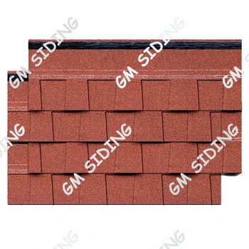 Good Quality Spanish Red Wave Asphalt Roof Shingles - Buy Roofing Tile ...