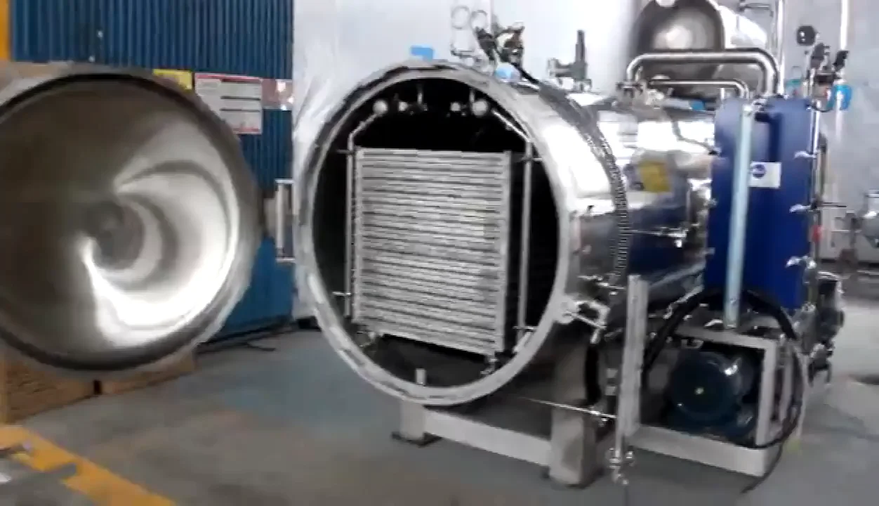 Tipos De Retorta Comercial De Autoclave Para Esterilización De ...